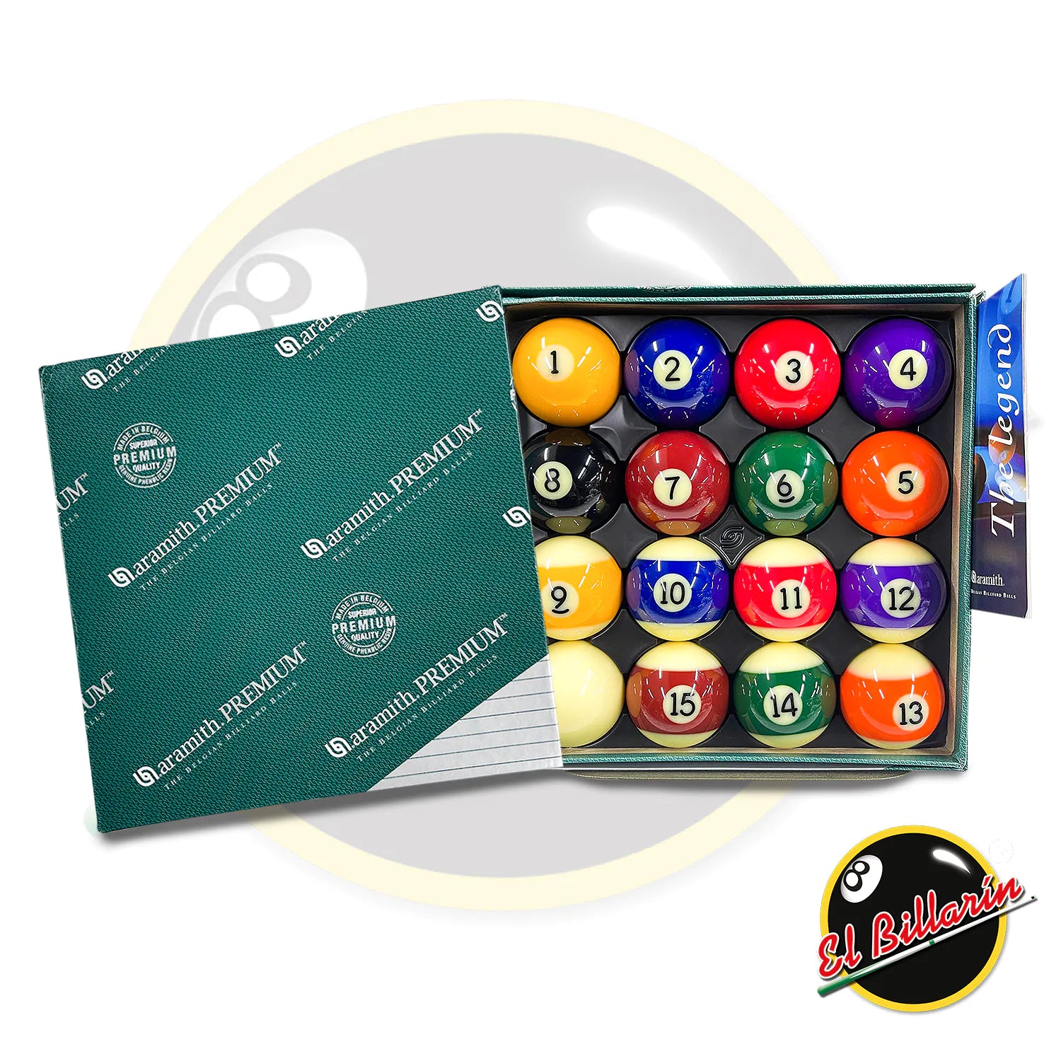 Bolas Pool Aramith Premium – El Billarin