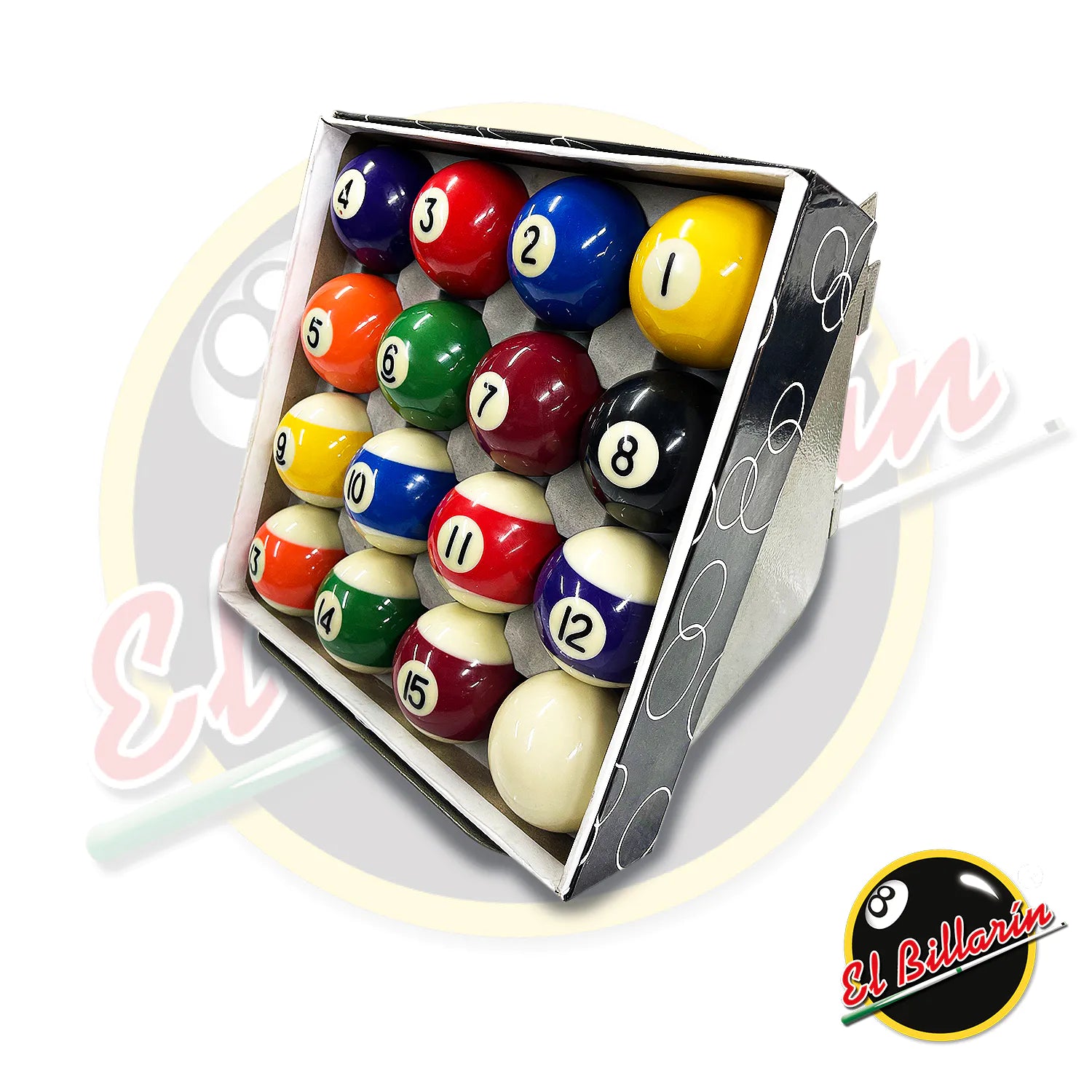 Bolas de Pool Económica – El Billarin