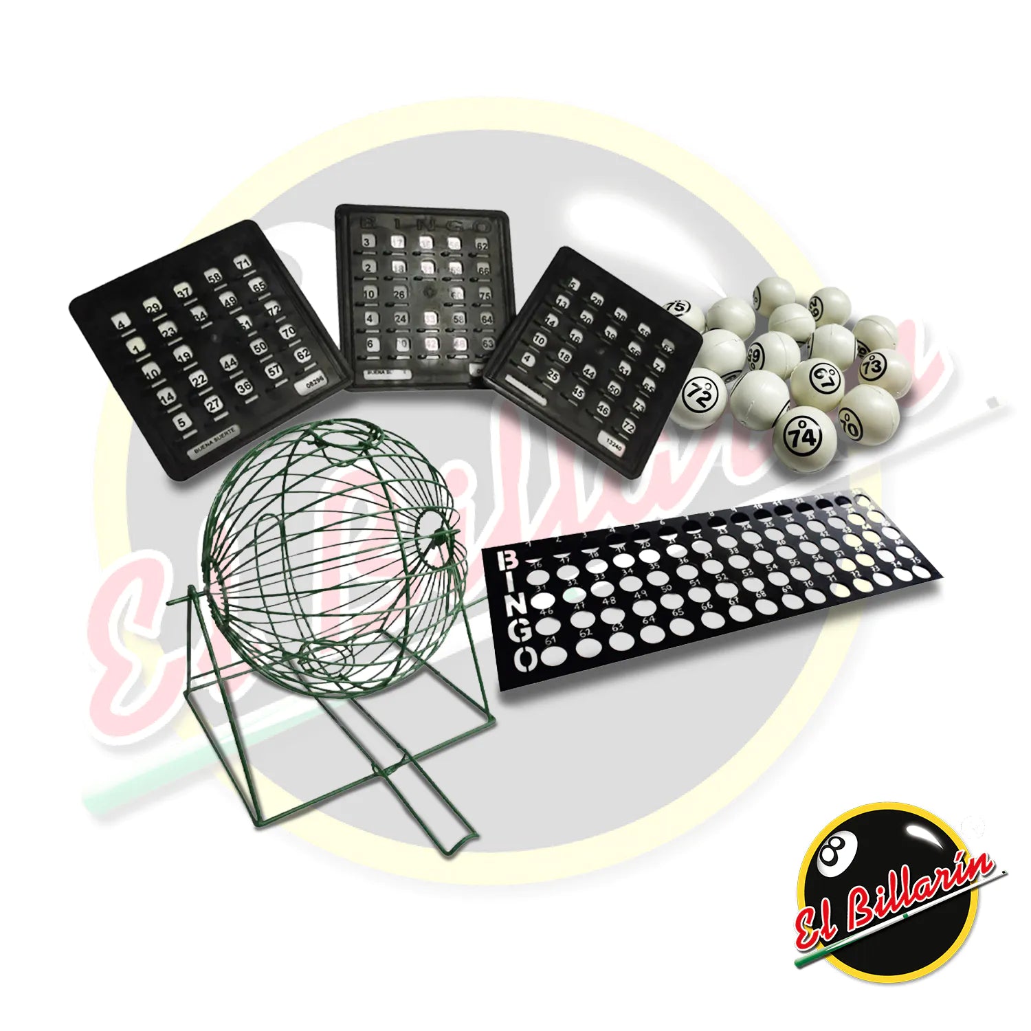 Set de Bingo Completo – El Billarin